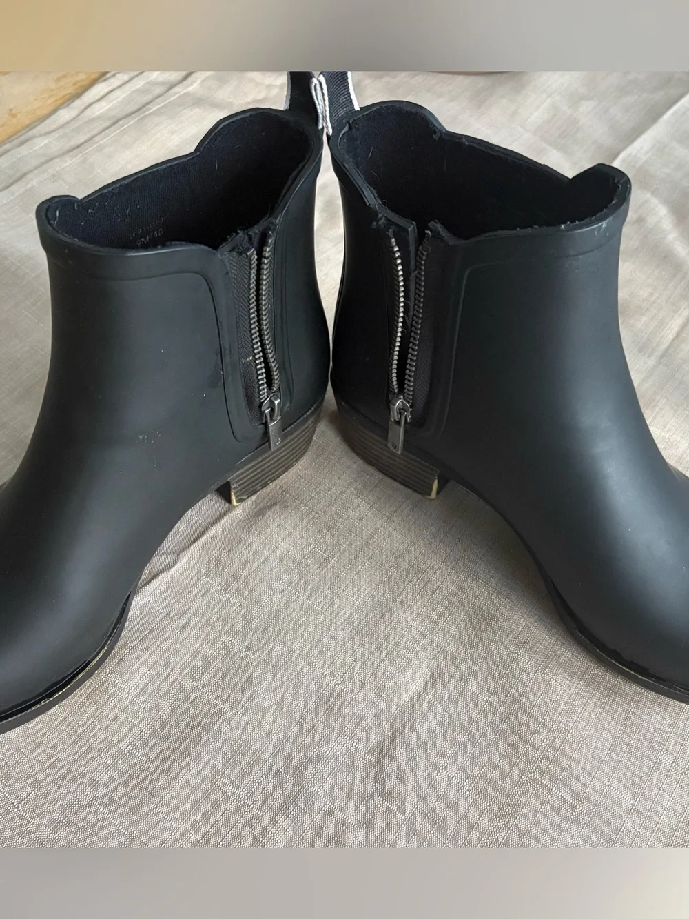 Lucky Brand | Shoes | Lucky Brand Black Chelsea Ankle Rain Boots | Poshmark
